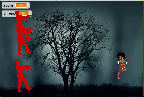 Tutoriel - Scratch : chasse aux zombies - Voyageurs du numérique